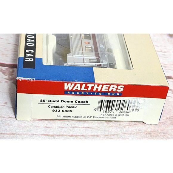 Walthers | Toys | Vintage Walthers Ho Scale Model Railroad Car 85 Budd ...